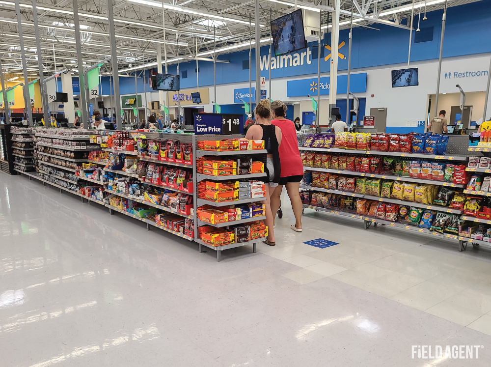 Walmart EE. UU. de cajas tradicionales a espacios de auto-checkout